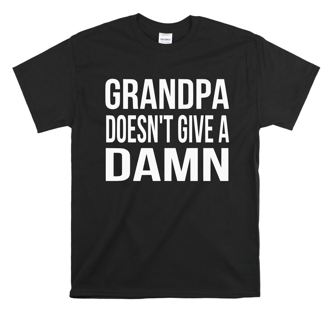 Funny Grandpa T-shirt: Sassy Gift for Grandparents - Etsy