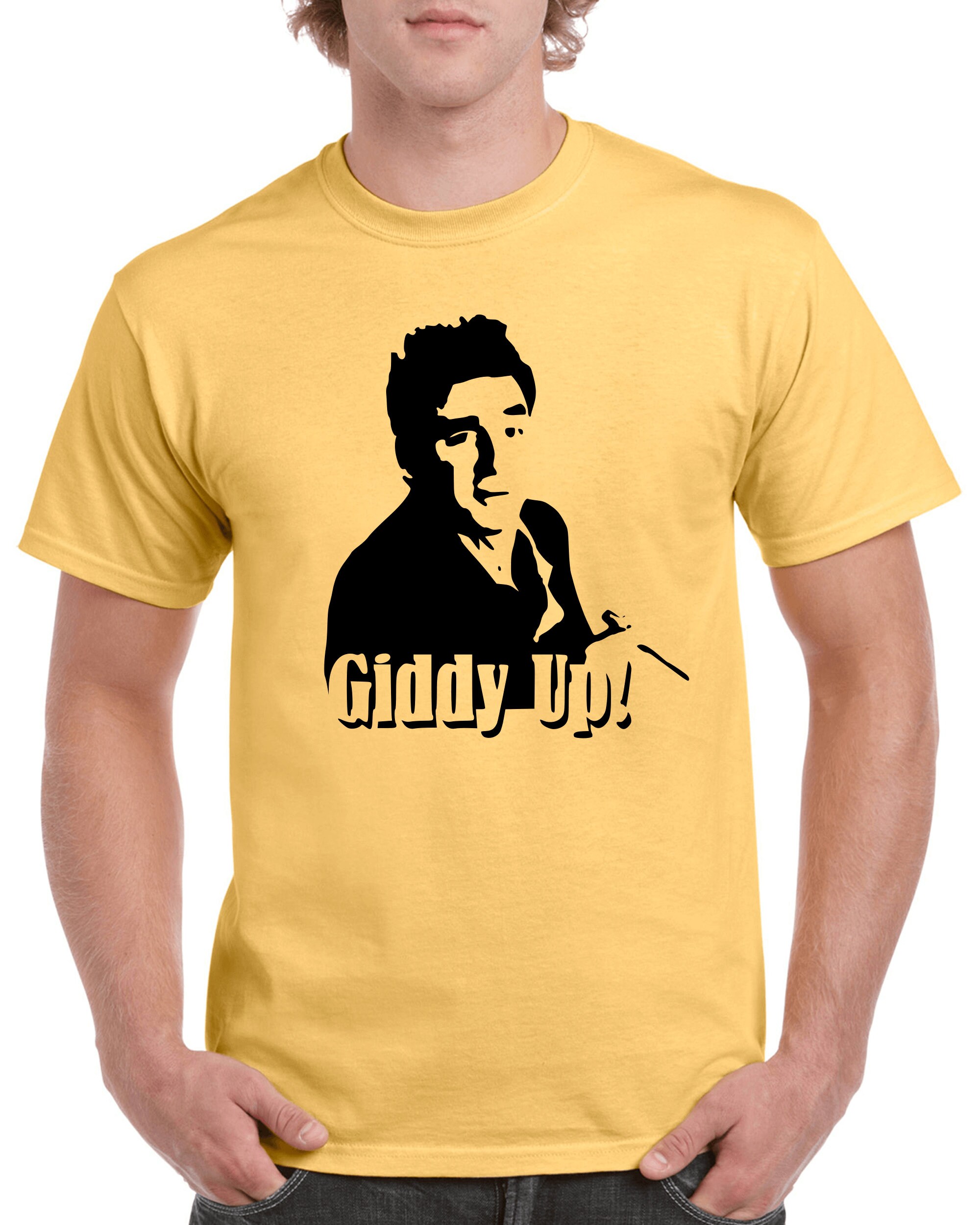 Seinfeld Kramer Shirt Cosmo Kramer Shirt Kramer Giddy up - Etsy Canada