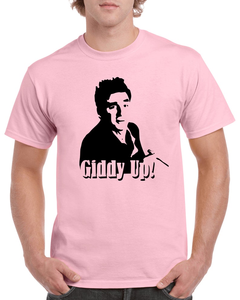 Seinfeld Kramer Shirt Cosmo Kramer Shirt Kramer Giddy up - Etsy