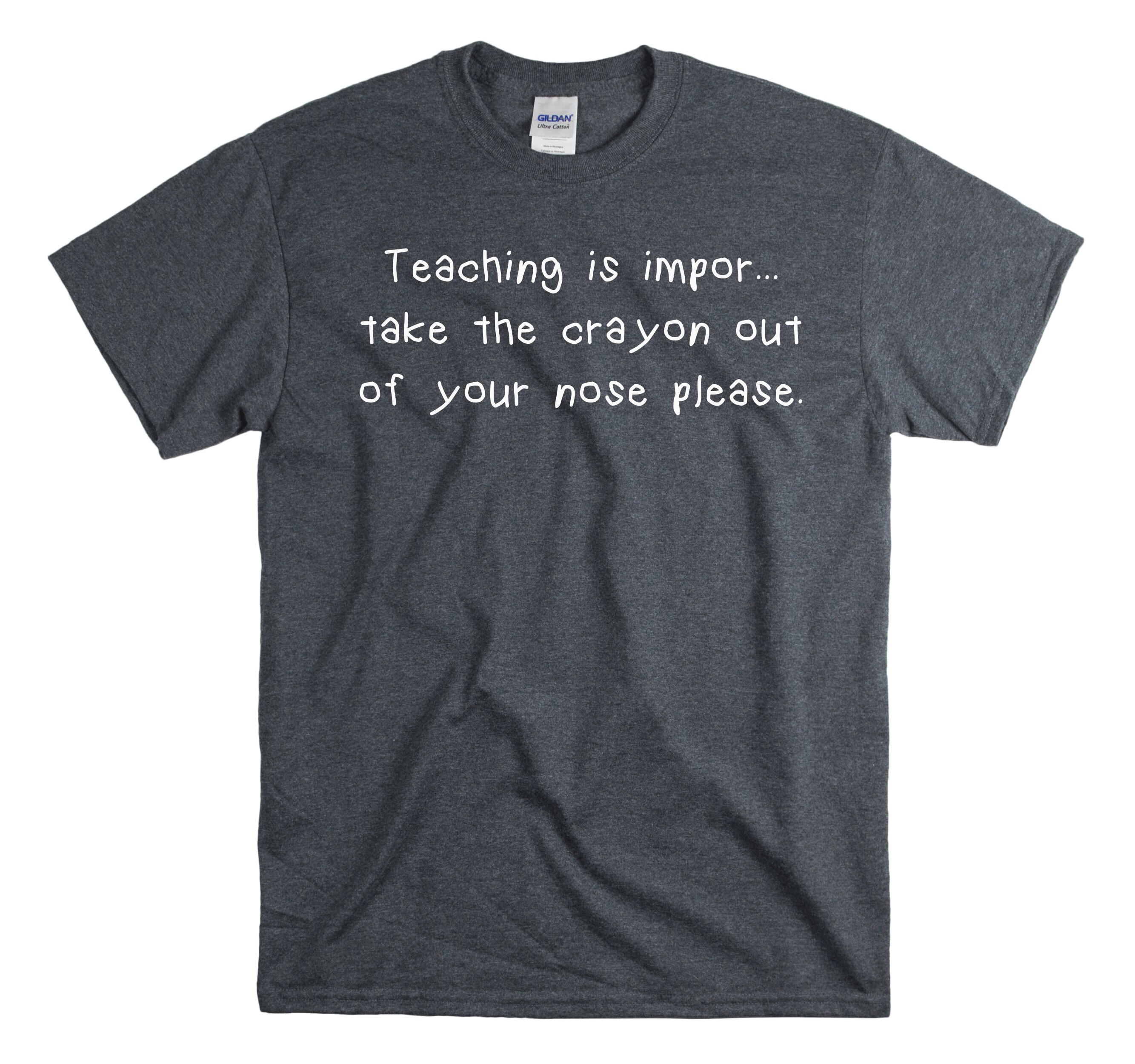 Teaching Shirt Teacher T-shirt - Teaching is Important - Etsy