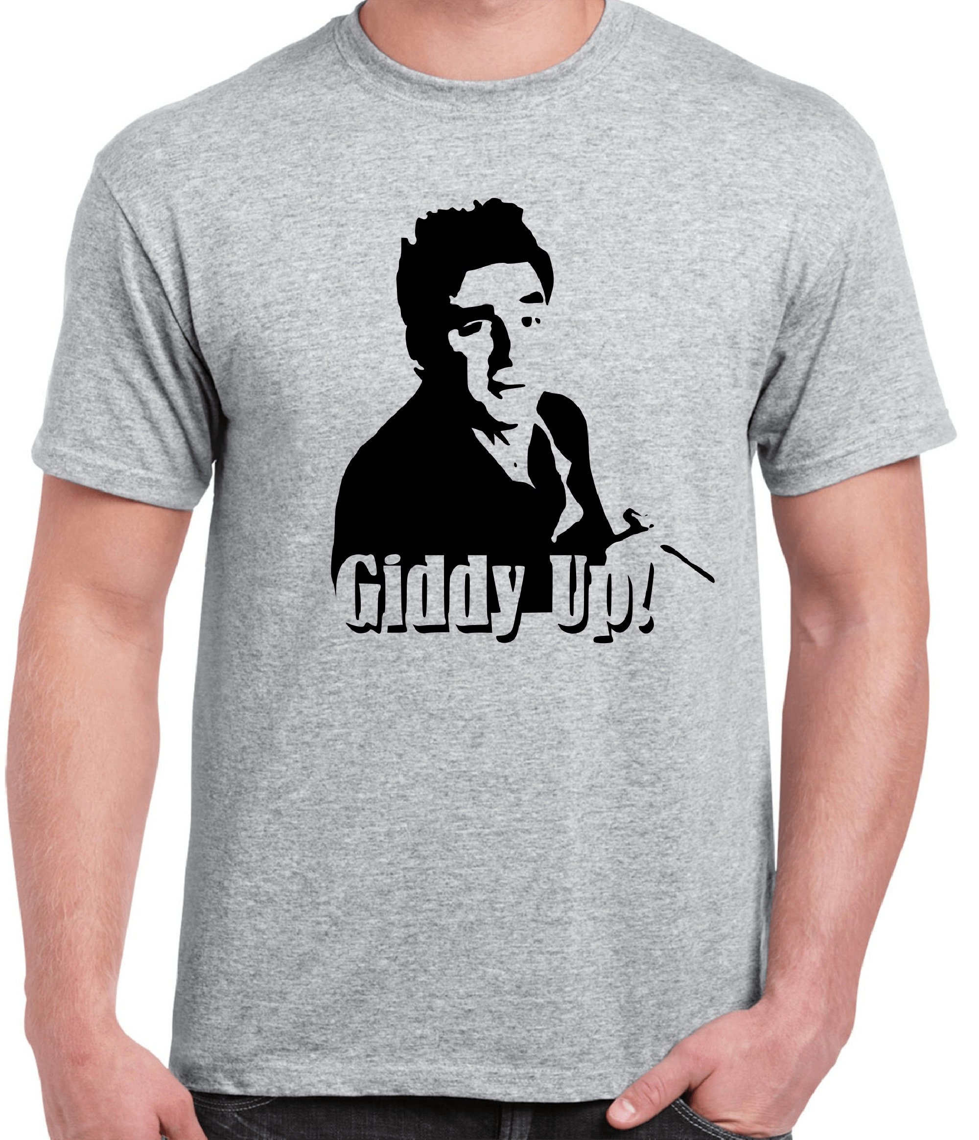 Seinfeld Kramer Shirt Cosmo Kramer Shirt Kramer Giddy up - Etsy Canada