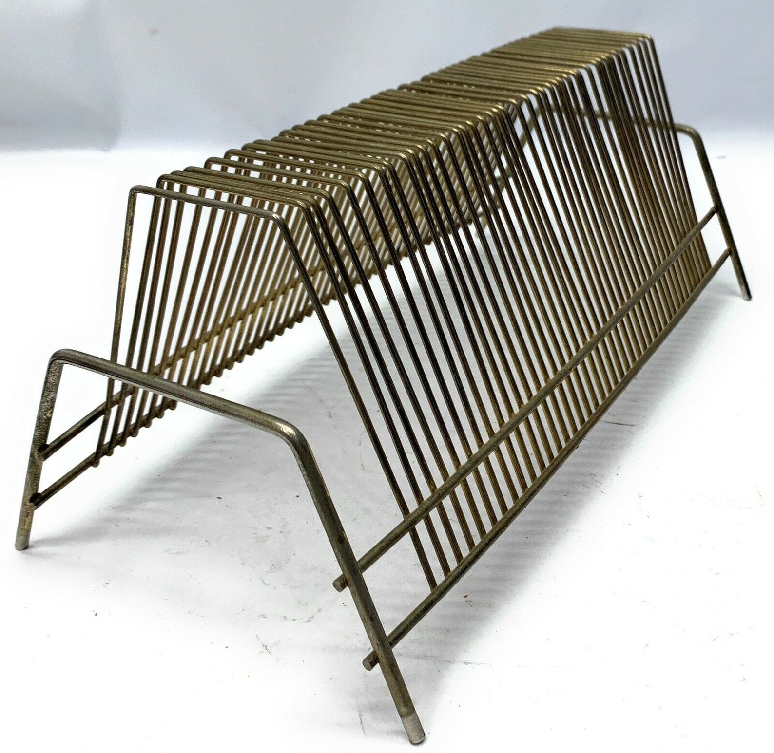 Mid Century Modern Lp 45s Record Rack Stand Metal | Etsy