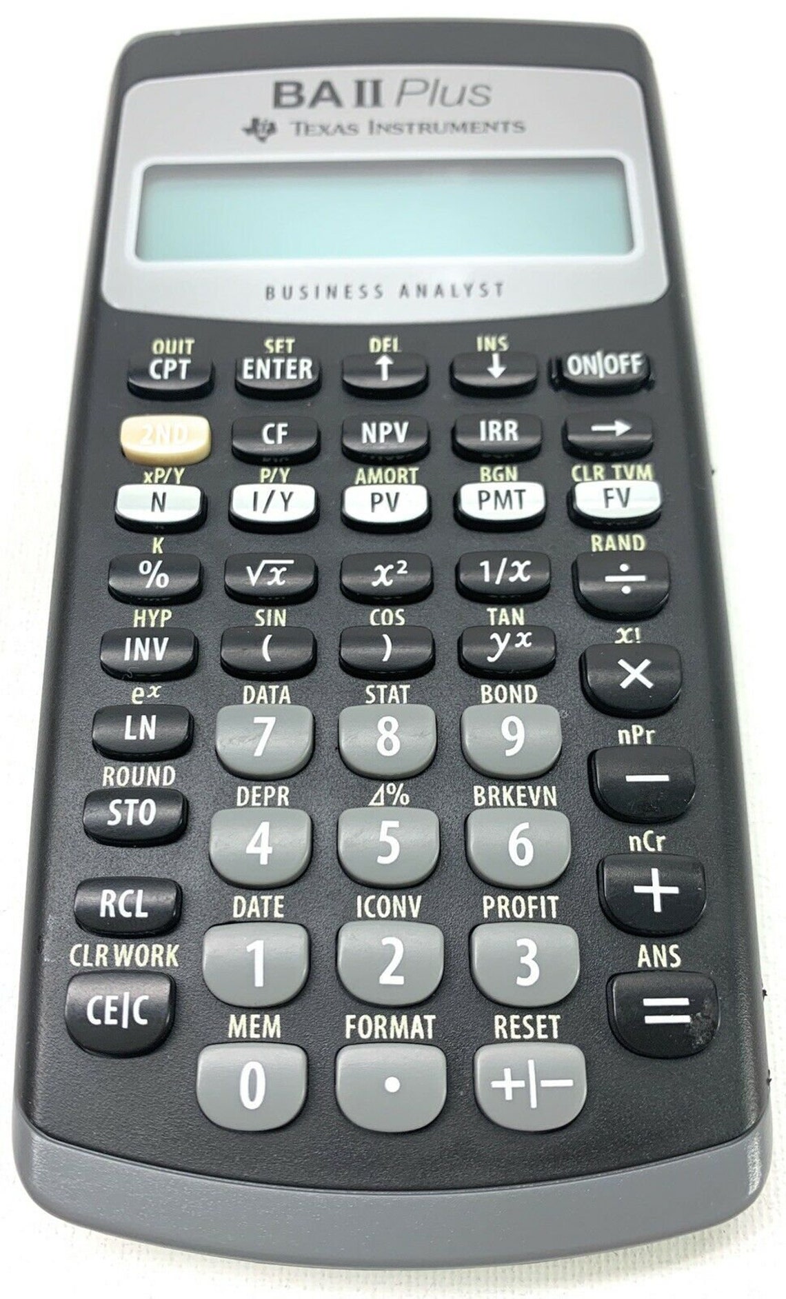 Texas Instruments BAII Plus Professional Financial Calculators | Etsy