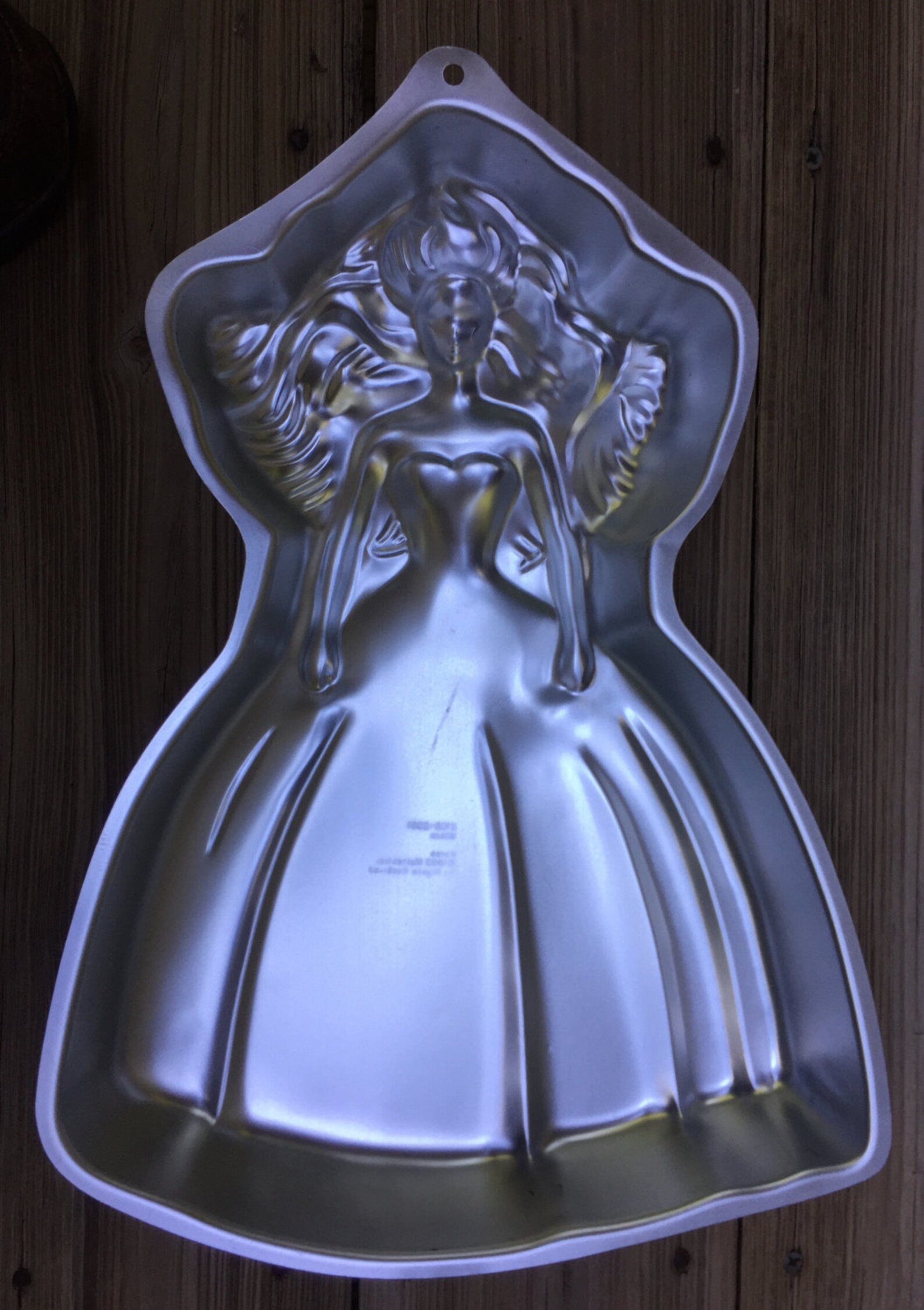 Wilton Barbie Cake Pan Birthday Barbie Cake Pan Mattell 1992 Excellent ...