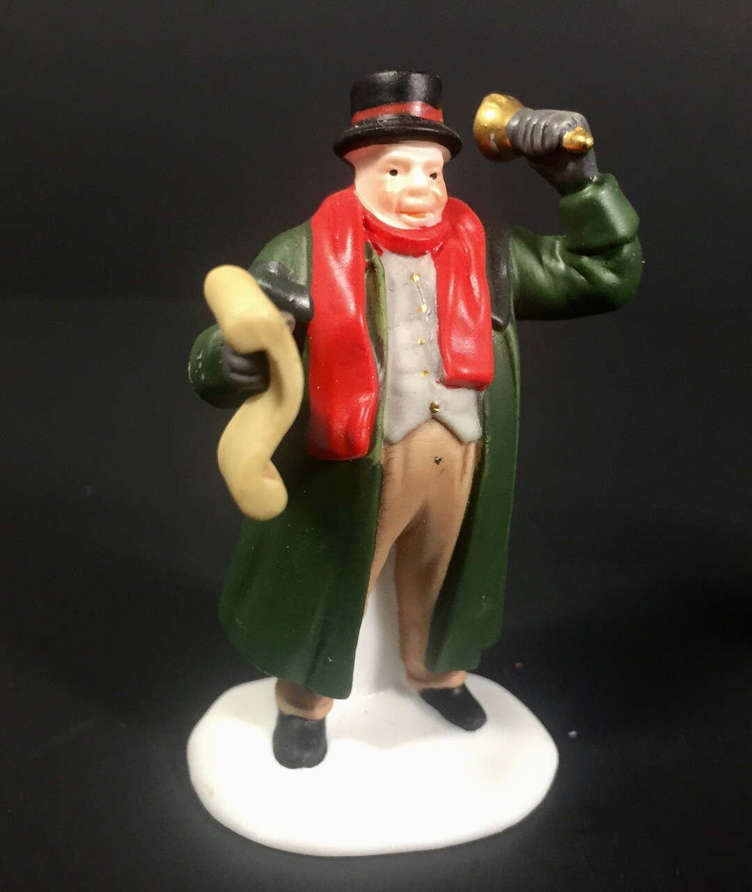 Town Crier Dept 56 Town Crier Dickens Village Christmas Figure Putz ...