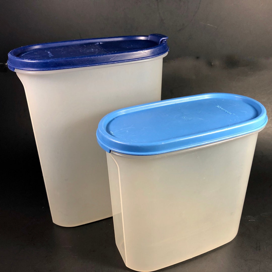 Tupperware Modular Mates 7 1/4 Cup Dry Storage Cereal Pet Food Tight ...