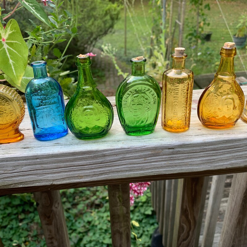 Wheaton Miniature Glass Bottle - Etsy