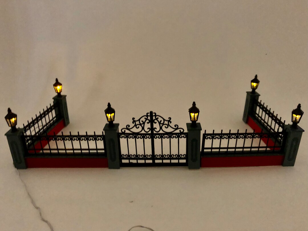 Lemax Stone Walls Lighted Entry Christmas Putz Yard Train Yard - Etsy