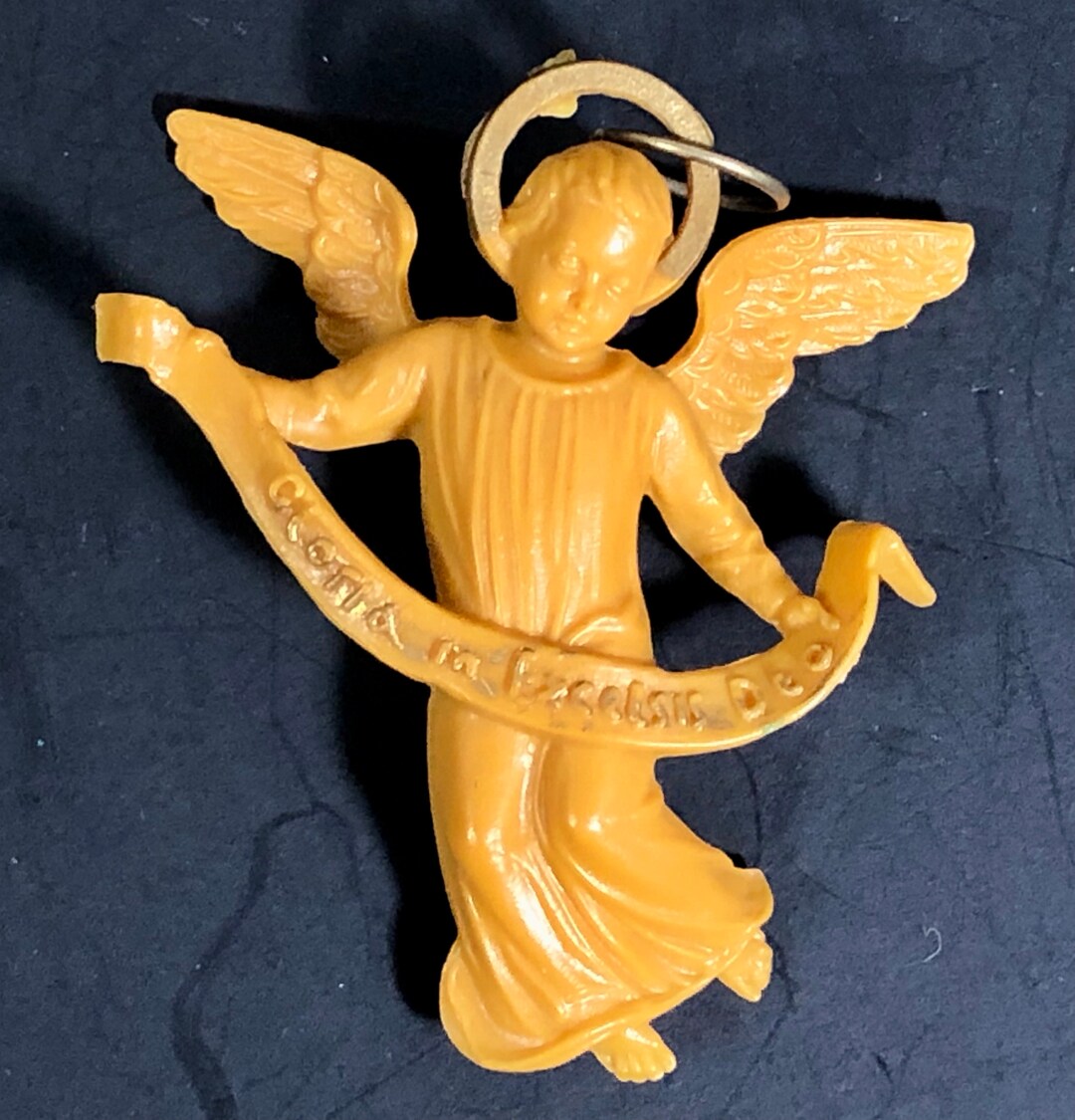 Nativity Manger Angel Flying Hanging Creche Figure 1980s Excellent ...