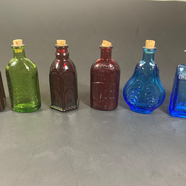 Wheaton Miniature Glass Bottle - Etsy