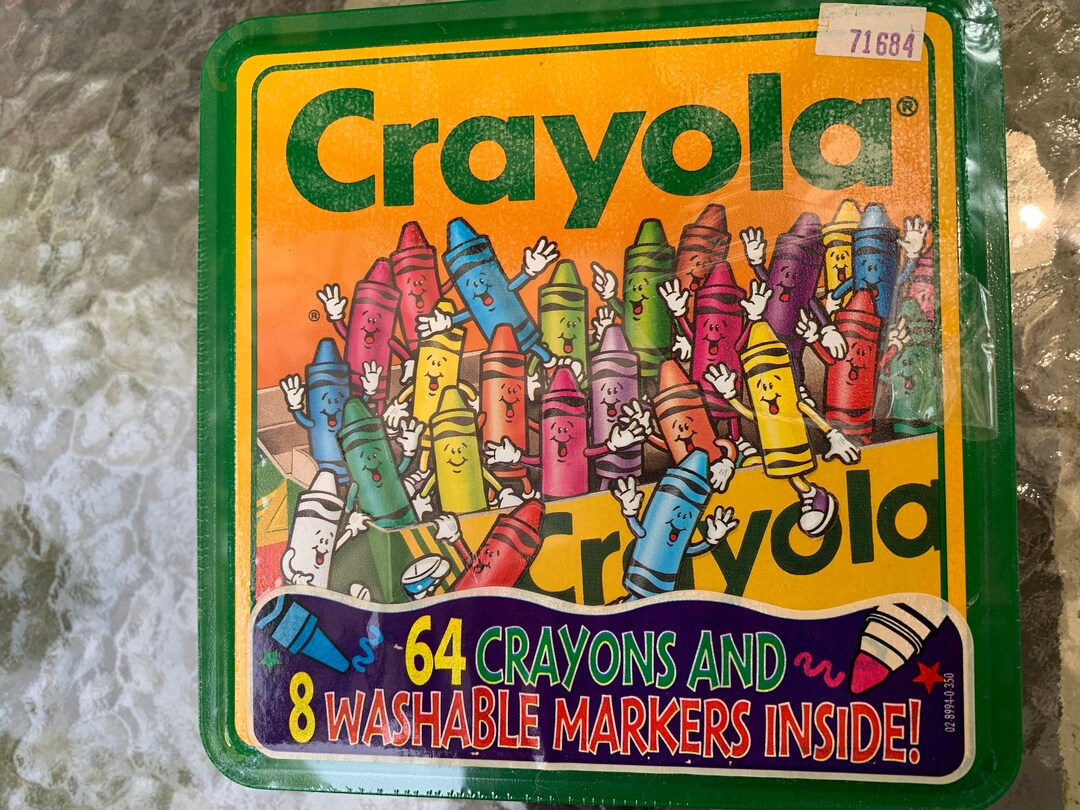 Crayola Crayons Collectors Colors Limited Edition 1990 Sealed Never ...
