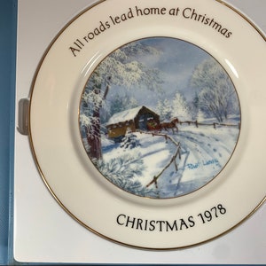 Christmas Designs 1977 Robert Laessig Sleigh Evergreens Annual ...