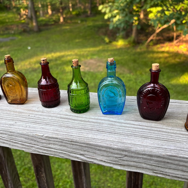 Wheaton Miniature Glass Bottle - Etsy