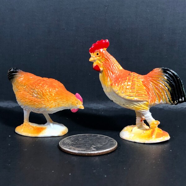 Miniature Roosters - Etsy
