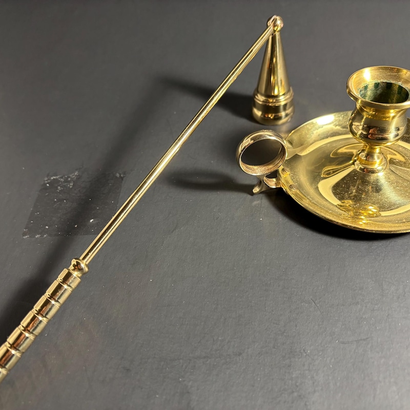 Brass Candle Snuffer - Etsy