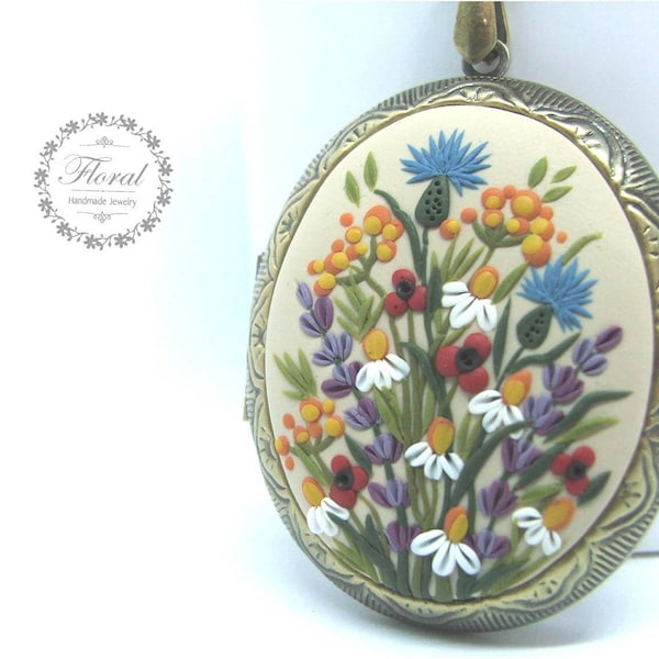 Large Oval Locket - Etsy