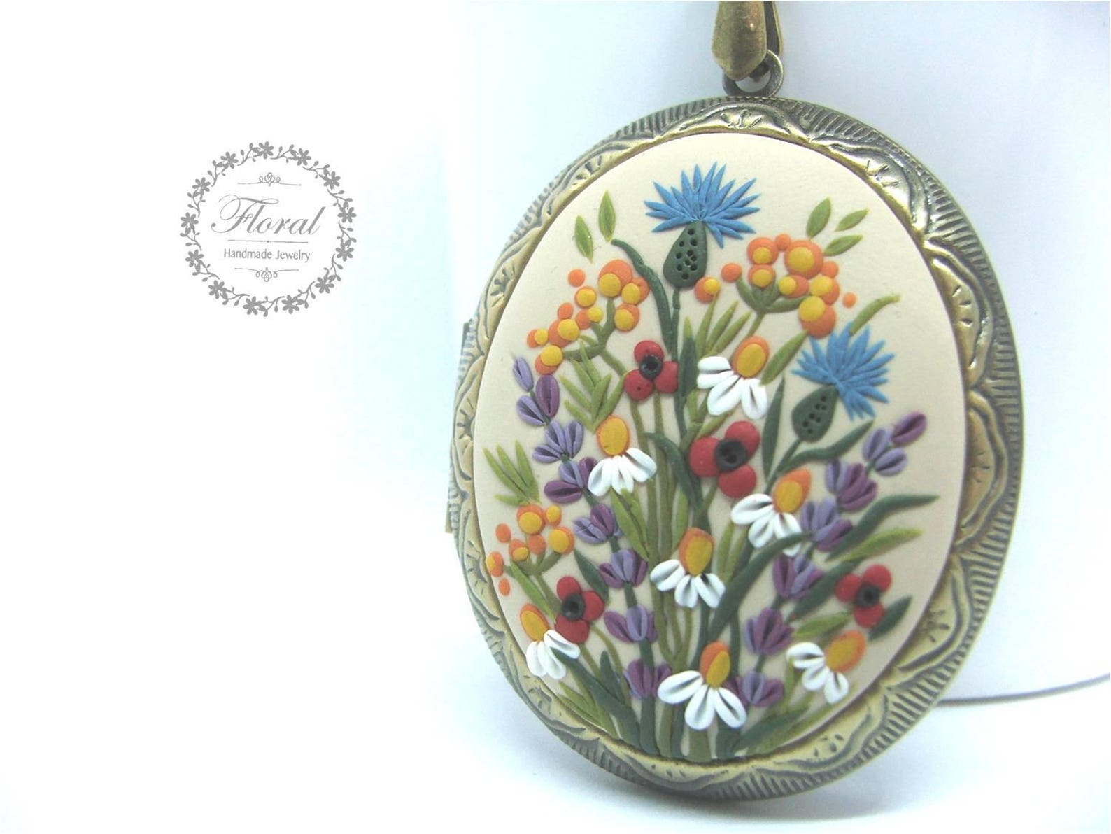 Personalized Multi Photo Locket Secret Message Locket Large | Etsy