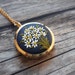 Daisy Locket Necklace, 3 Photo Locket With Message, Graduation Gift for ...