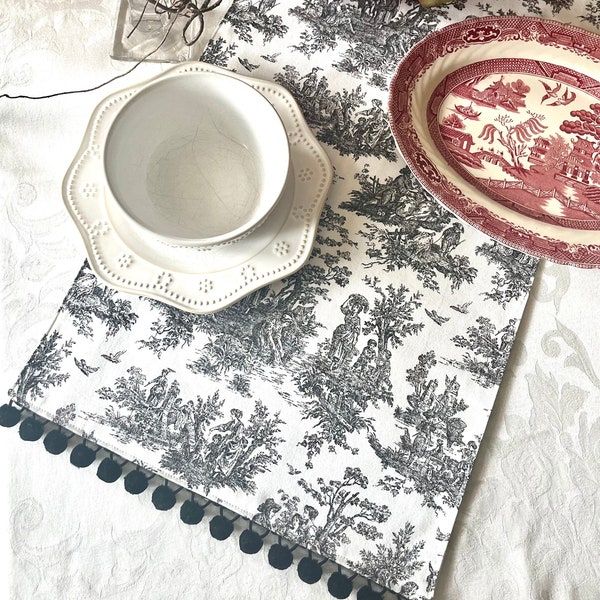 Black Toile - Etsy