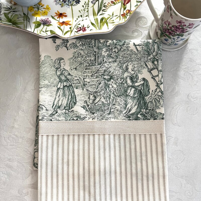 Tea Towel Fabric - Etsy