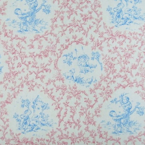 Pink Toile - Etsy