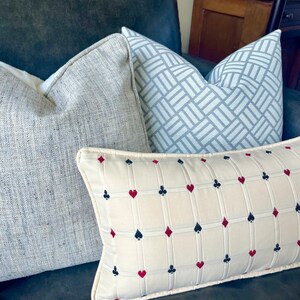 Playing Cards Pillow Cover, Game Room Home Decor, Diamond Theme, Spades ...