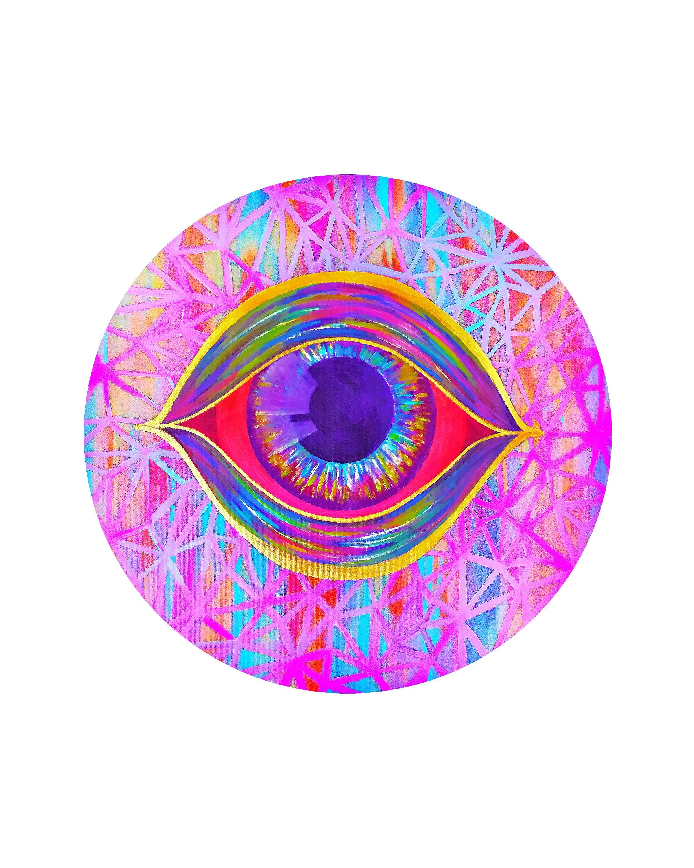 EVIL EYE, Printable Art, Instant Download, Geometric Art - Etsy