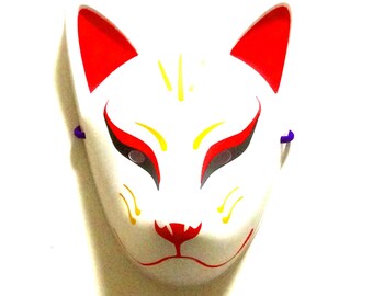 Kitsune mask | Etsy
