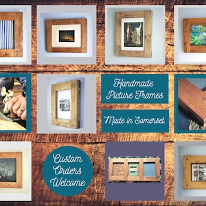 Large Wooden Chunky Frame for Photo, Picture & Artwork 16 X 20 Inch ...