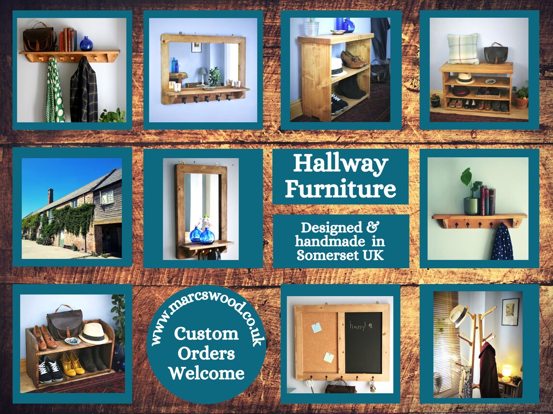 Corner Shoe Rack Wooden Hall Bench Seat Shelves 75W X 60H X | Etsy