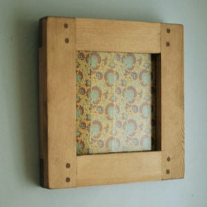 Square Wooden Picture Photo Frame, for 9 or 10 Inch Square Image ...
