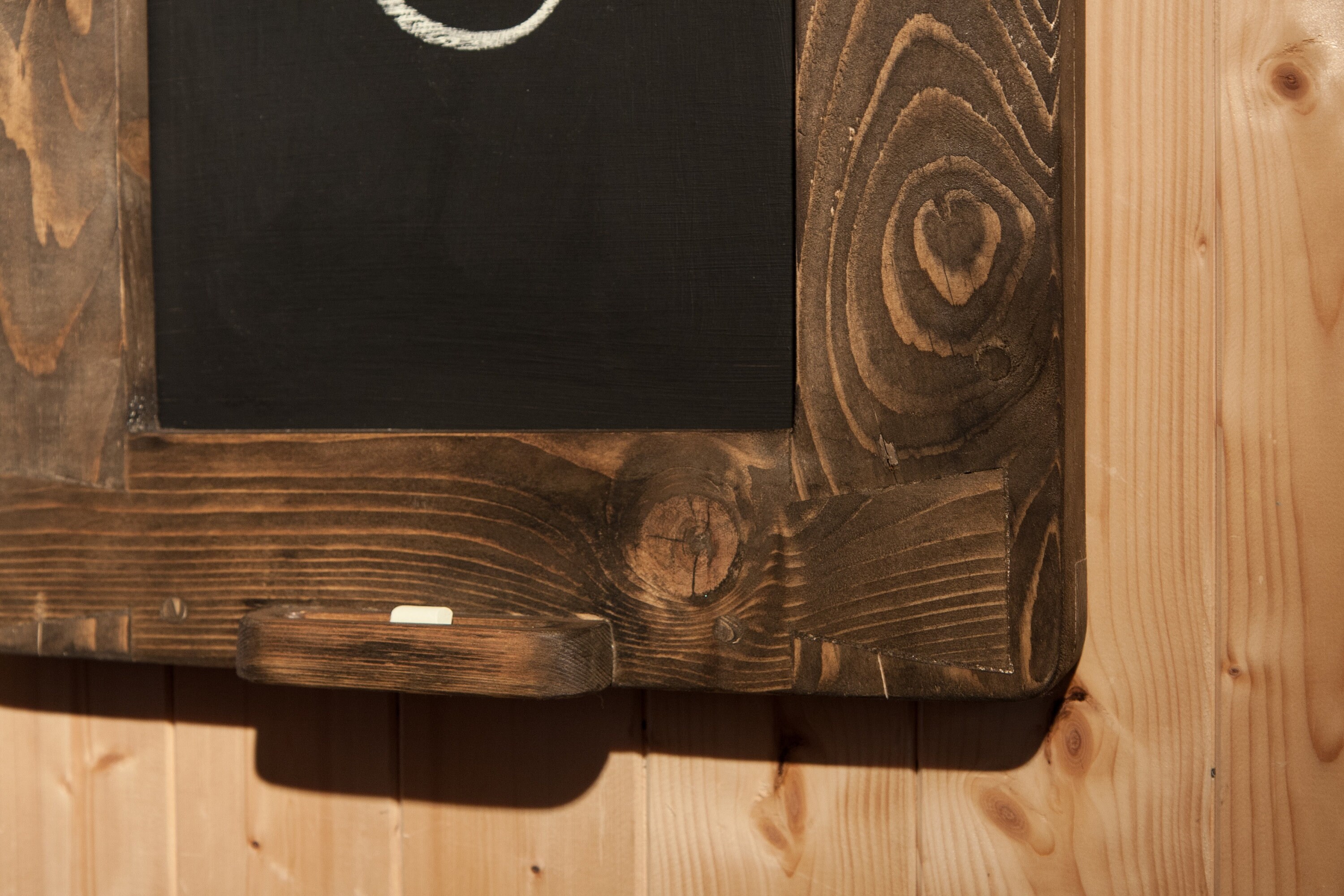 Chalkboard Blackboard in Rustic Farmhouse Kitchen Style - Etsy UK