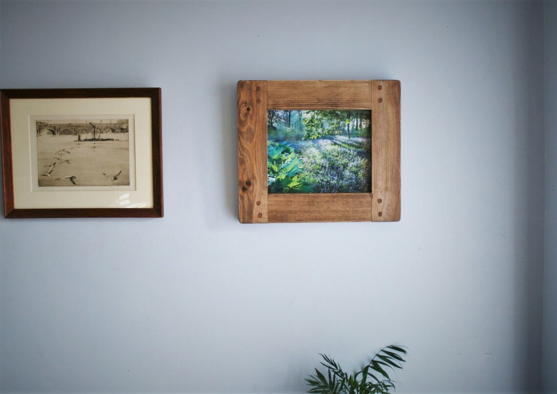 Wooden Frame for Photo & Picture 10 X 8 Inch Large Dark Wood | Etsy