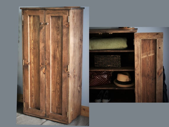 Rustic Shoe Rack Storage Cabinet Hall Cupboard Utility Boot - Etsy