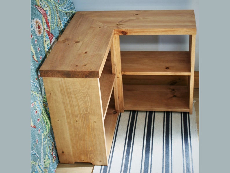 Corner Shoe Rack Wooden Hall Bench Seat Shelves 75W X 60H X - Etsy UK