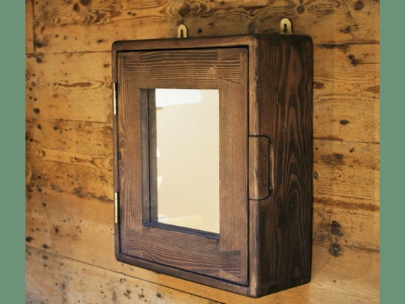 Rustic Bathroom Mirror Cabinet – Rispa