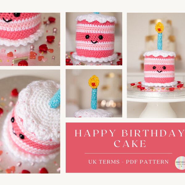 Bunny Cake Pattern - Etsy