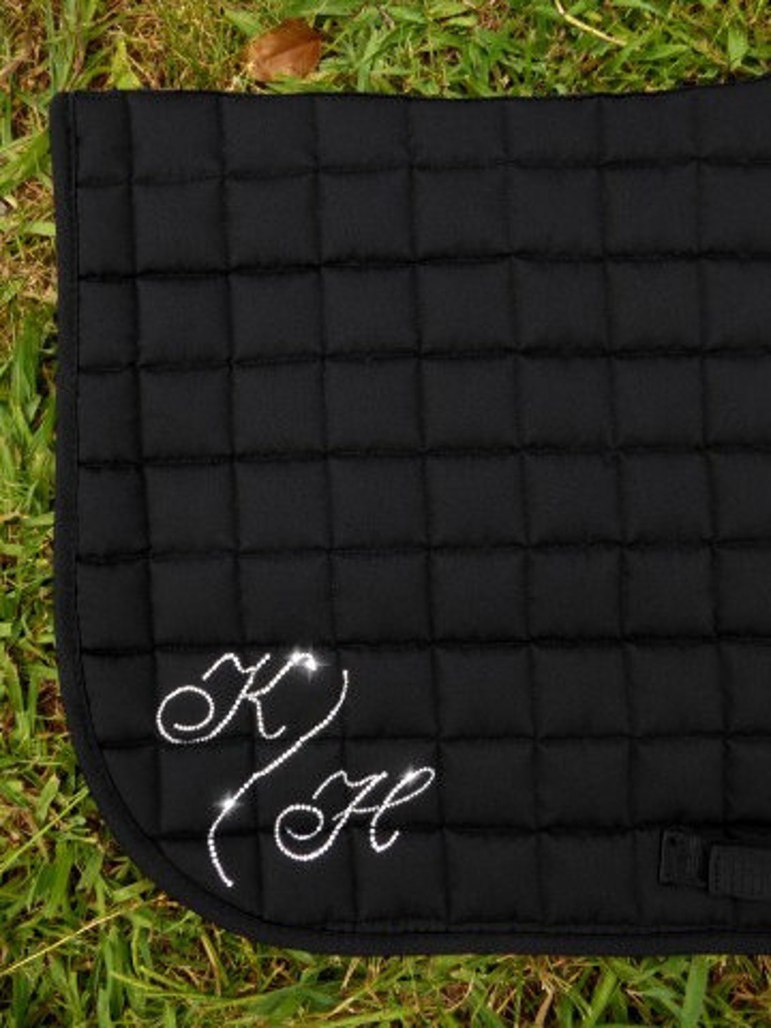 Crystal Monogrammed Saddle Cloth / Pad Horse / Pony - Etsy