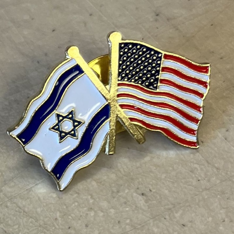 Lapel Pin Israel and Usa - Etsy
