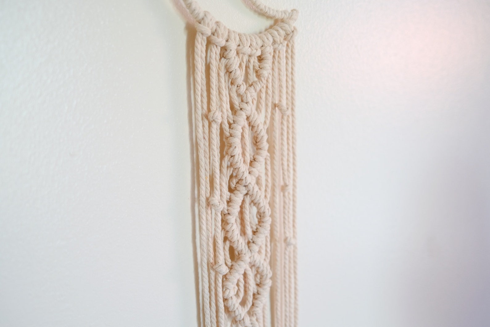 DIY Kit, Moon Macrame Wall Hanging Craft Supply Kit With String Lights, Craft Kit for Adults ...