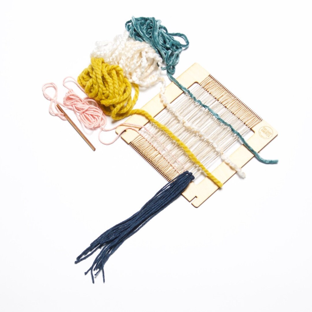 DIY Kit, Weaving Loom Kit, Beginners Lap Loom Craft Supply Kit - Etsy