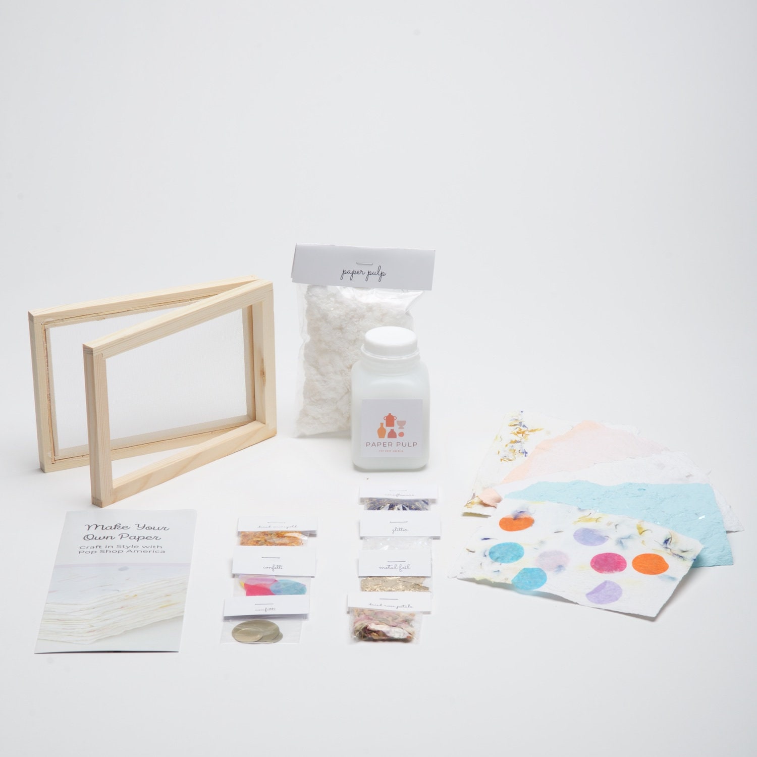 DIY Kit, Paper Making Kit, 5x7