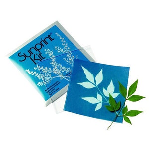 DIY Kit, Sunprints Cyanotype Photo Paper Kit (4x4 Square Sheets) - Etsy