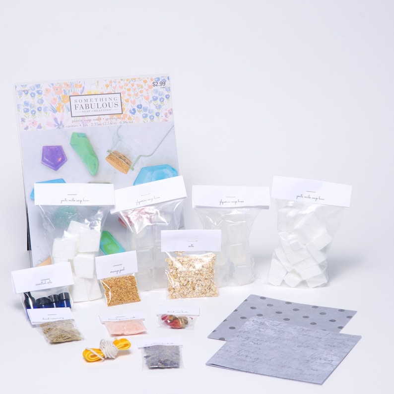 DIY Kit Soap Making Kit With Essential Oils Goats Milk - Etsy