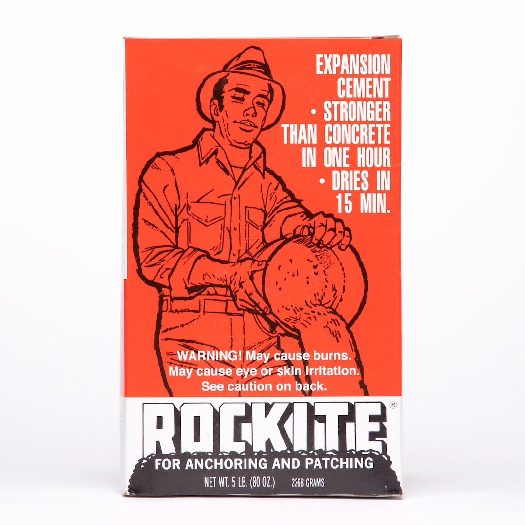 Rockite Concrete Powder, 5 Lb High Grade Cement Mix Powder - Etsy