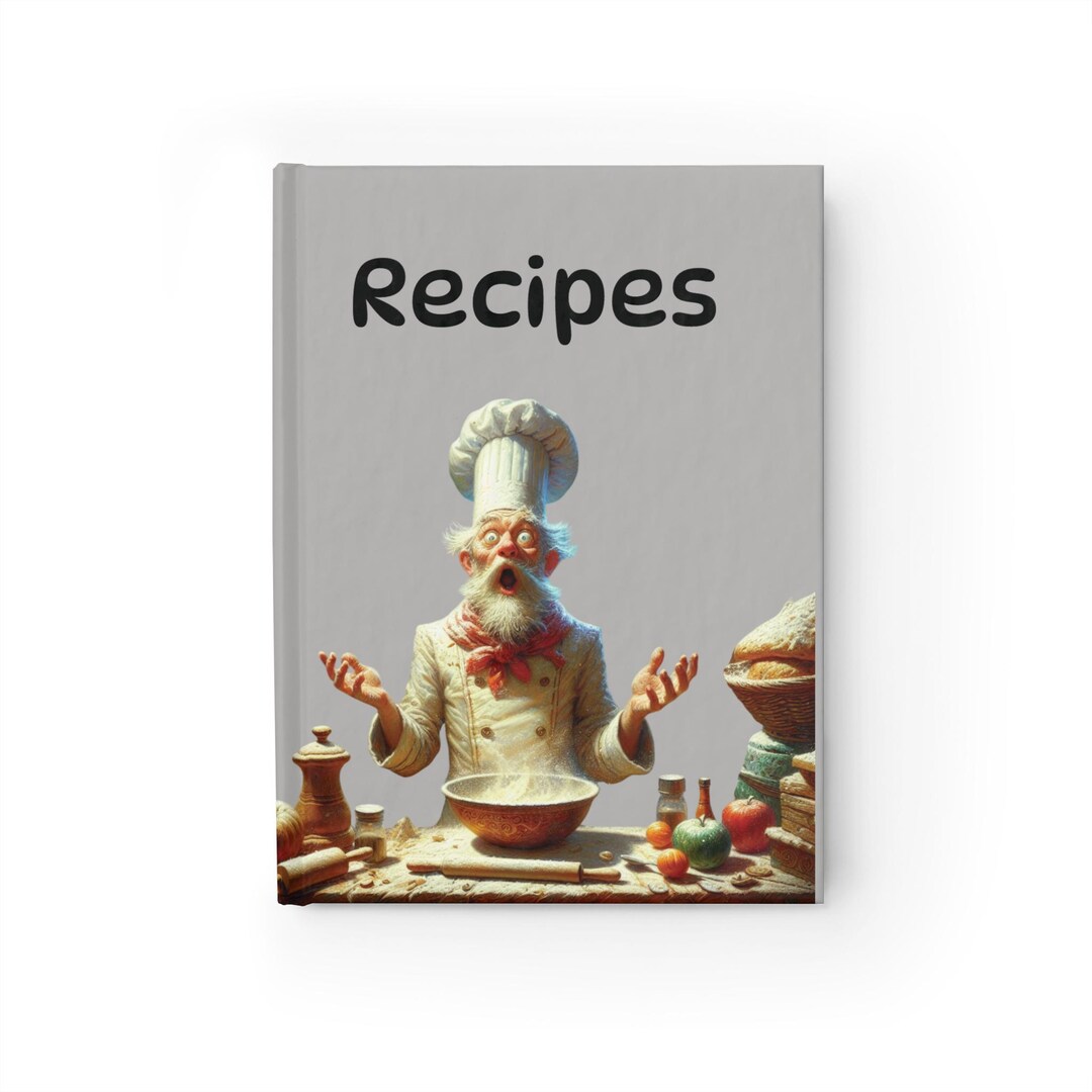 Chef's Recipe Journal - Perfect for Cooking Lovers, Kitchen Memoir ...