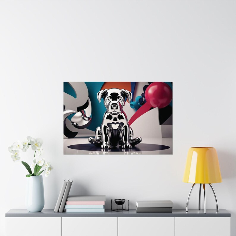 Fine Art Dog Theme Matte Horizontal Posters, Dogs, Animal Lovers, Fine ...
