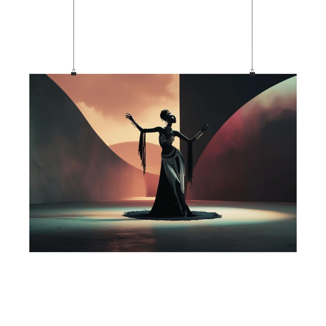 Artistic Elegant Matte Horizontal Posters - Glamorous Wall Art, Modern ...