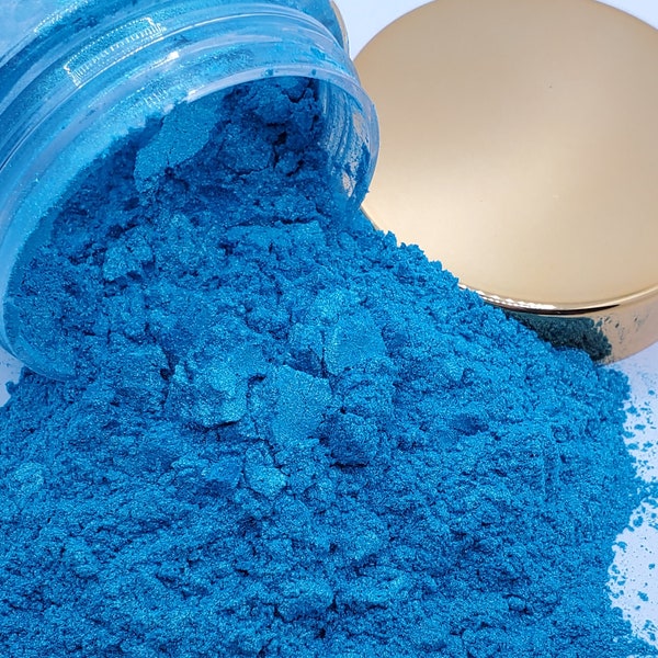 Blue Mica Powder - Etsy