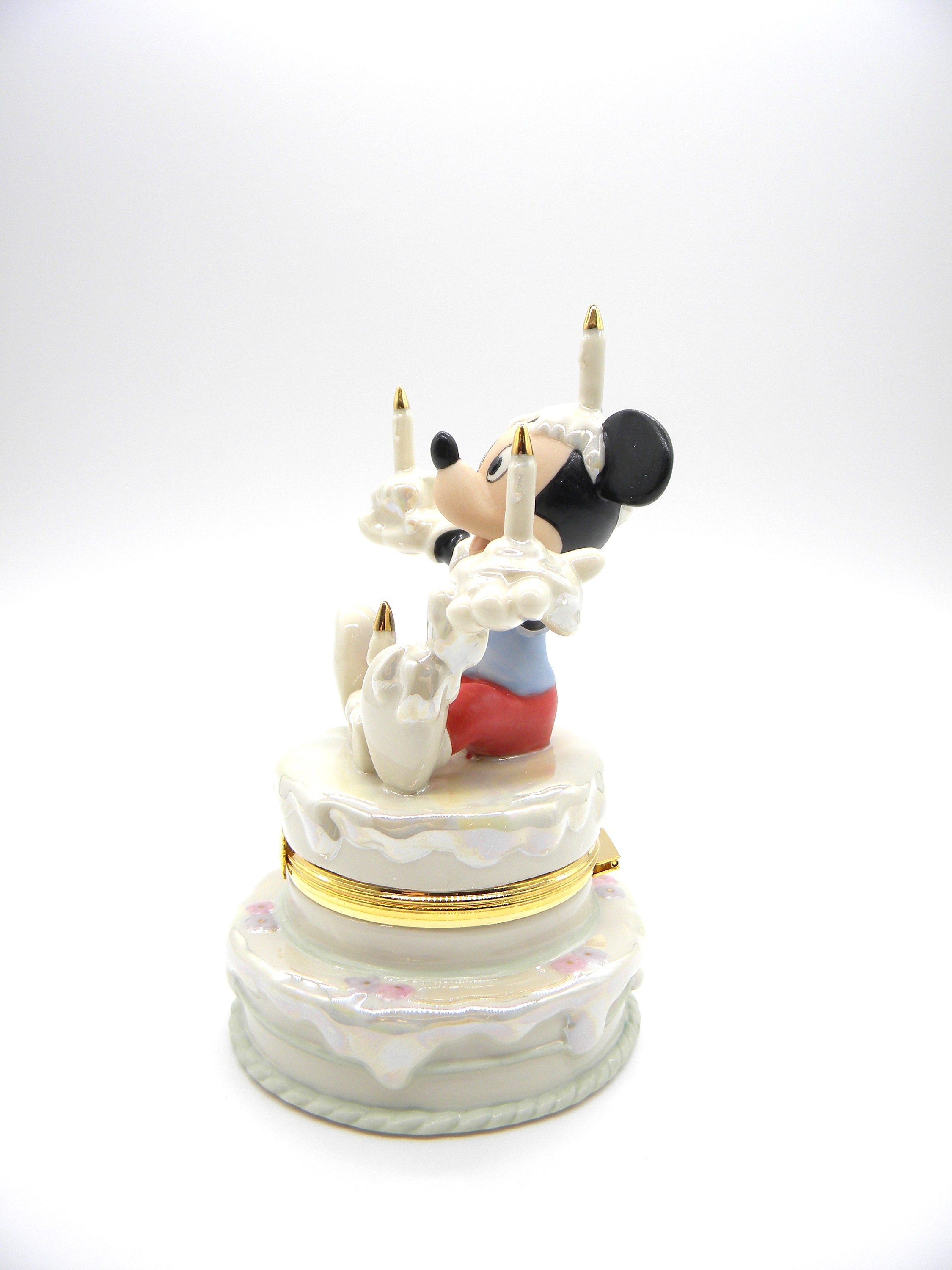 Lenox Disney Showcase Collection Mickey's Birthday Surprise Treasure ...